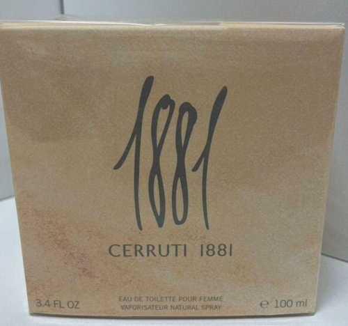 Cerruti 1881 pour femme edt 100ml