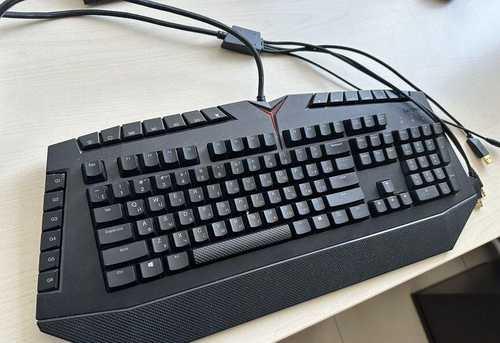 Клавиатура Lenovo Y gaming KB и мышь A4Tech Bloody