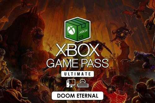 Подписка Game Pass Ultimate 1-13 + Doom Eternal