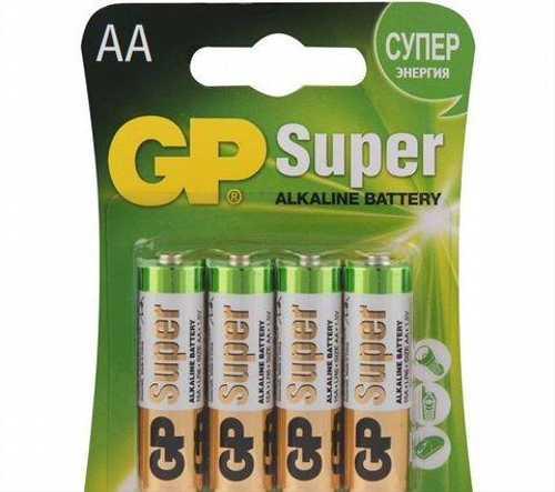 Батарейки GP 15A(LR6) -BC4 Super Alkaline #81445