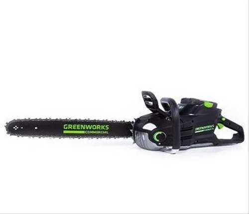 Пила цепная аккумуляторная greenworks GC82CS25