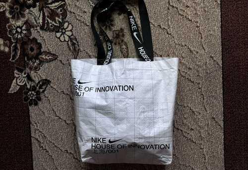 Сумка Шопер Тоут Nike White Logo Tote Bag