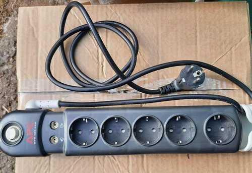 APC, оборудование класс А, 10А, 250V, 5 розеток