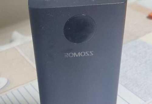 Портативный аккумулятор romoss 40000
