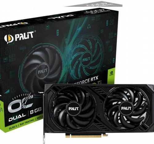 Видеокарта PCI-E Palit GeForce RTX 4060 Ti Dual OC