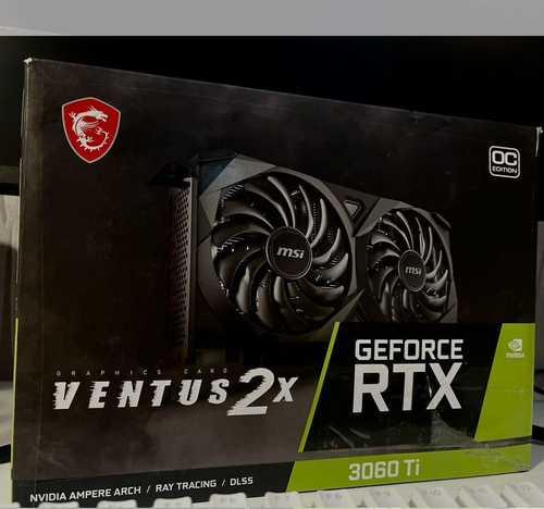 Видеокарта Rtx 3060ti 8GB на пломбе