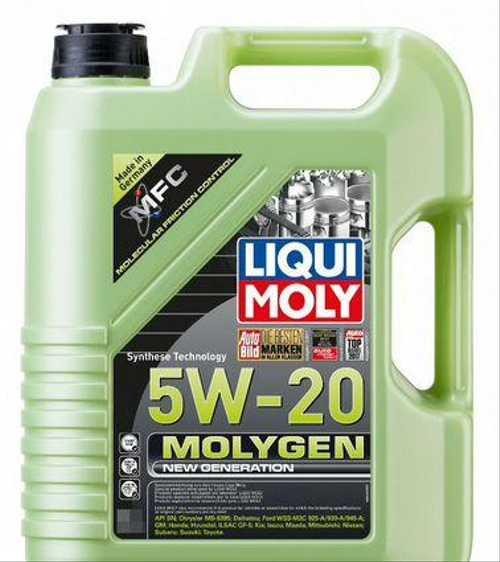 Масло моторное LiquiMoly 5W20 Molygen New Generat