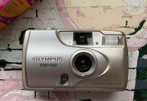 Olympus Trip 500 плёночный фотоаппарат