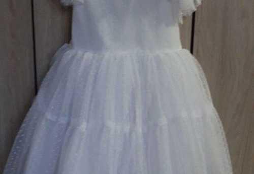 Платье снежинки 110 -120