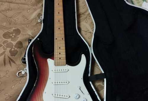 Fender stratocaster, custom, japan, винтаж, 70е