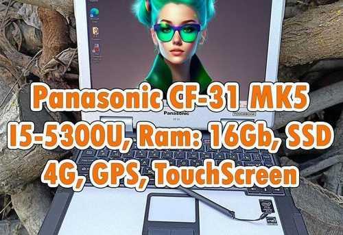 13.3" Panasonic Toughbook CF-31 MK3, 240 ГБ, Core i5-5300U, RAM 16 ГБ, Intel HD Graphics 4000