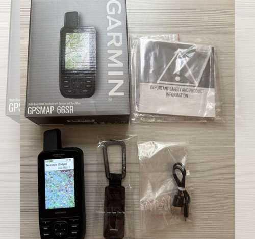 Garmin GpsMap 66sr в упаковке Состояние нового