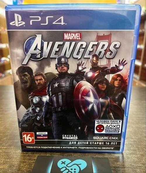 Marvel Мстители Avengers Лицензия Playstation 4 PS