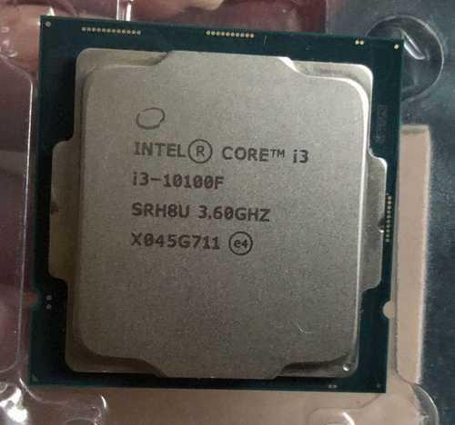 Intel Процессор Core i3-10100F (без кулера)