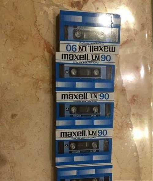 Аудиокассеты новые запечатанные