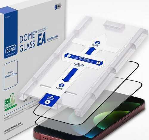 iPhone 15 Pro Защитное стекло Whitestone Dome