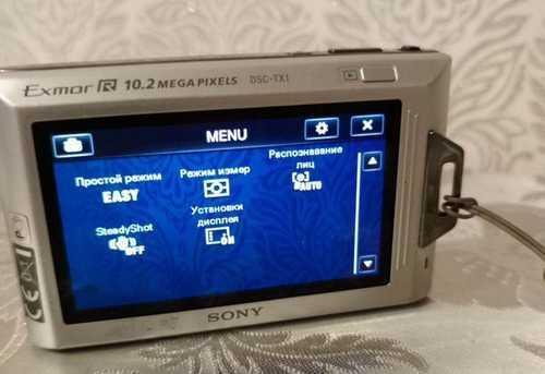 Компактный фотоаппарат Sony DSC-TX1. Япония