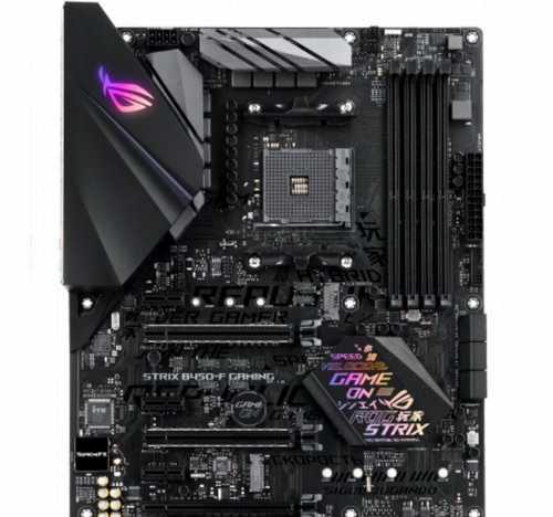 Материнская плата b450-f asus rog strix