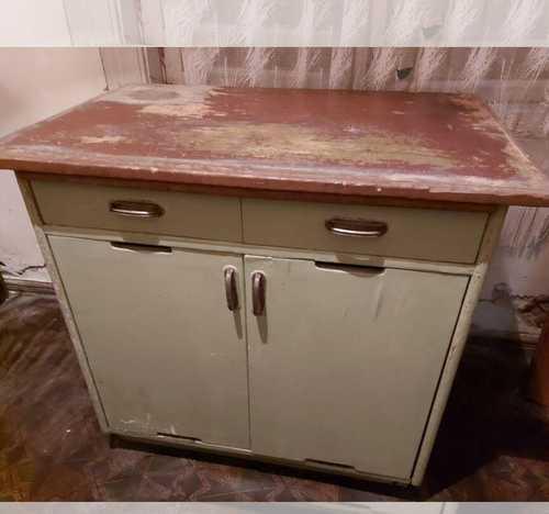 Шкаф кухонный напольный СССР
