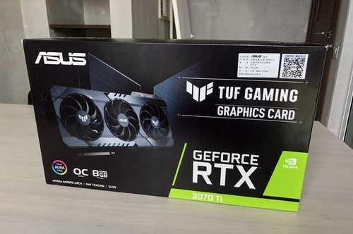 Видеокарты asus TUF Gaming 3070Ti 8GB. Новые, с за