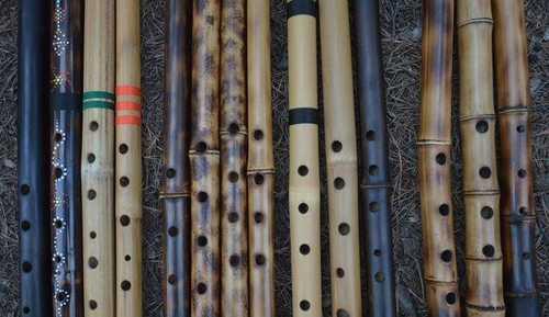 Этнические флейты ручной работы