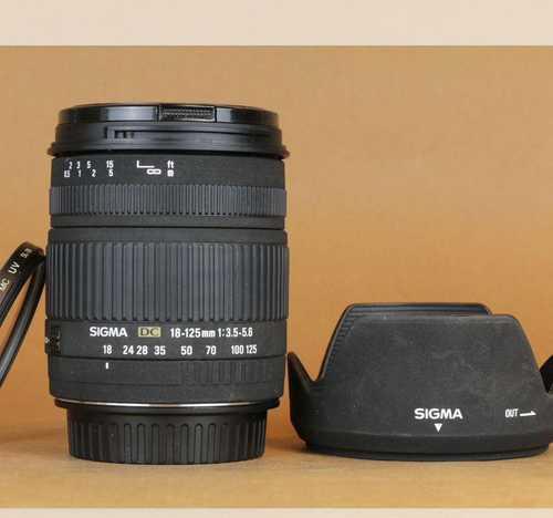 Sigma 18-125mm f/3.5-5.6 (Canon EF-S) id-20225