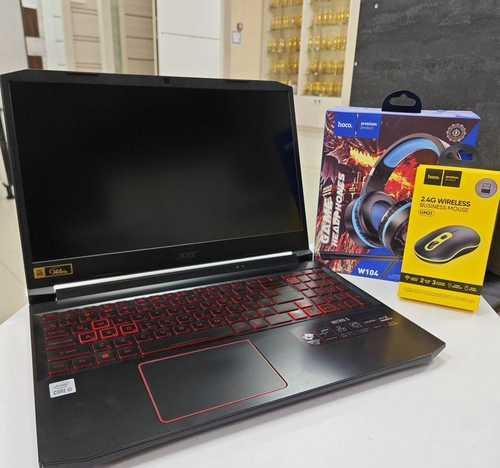 Игровой ноутбук Acer Nitro i5/RTX3050Ti комплект