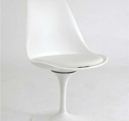 Стул eames circle поворотный 360 градусов белый