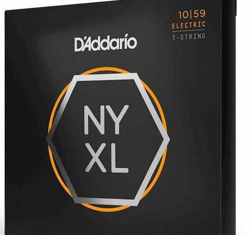 D'addario nyxl1059 - Струны для 7 струнной электрогитары