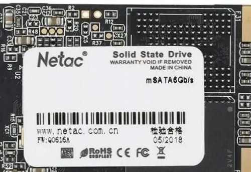 SSD накопитель netac N5M 256гб, msata, msata, msat