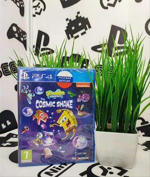 Sponge Bob Squarepants: The Cosmic Shake PS4 NEW