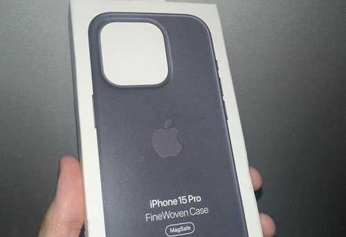 iPhone 15 pro FineWoven case оригинал
