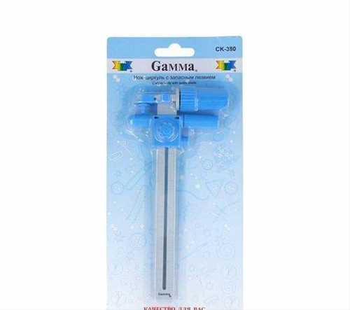 Gamma CK-380 Нож-циркуль металл d 18 мм в блистер