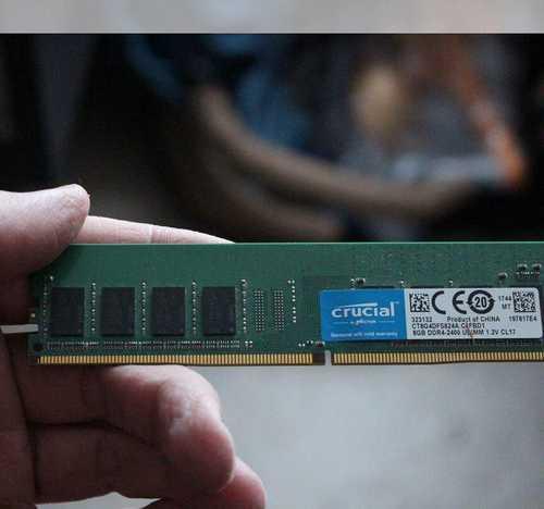 Оперативная память ddr4 8gb Crucial