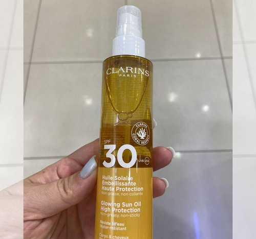 Солнцезащитный спрей spf 30 Clarins