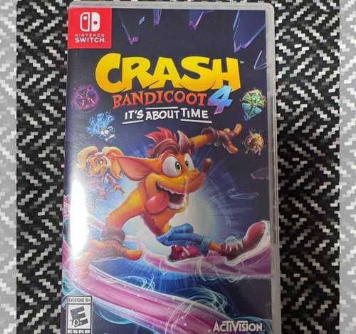 Nintendo switch игра crash Bandicoot 4 new