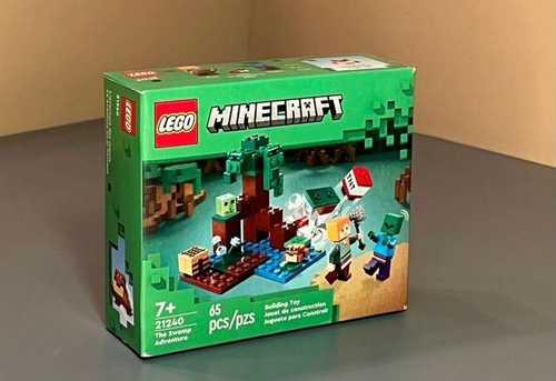 Lego minecraft Болотное приключение 21240