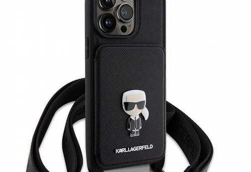 Чехол с ремешком Karl Lagerfeld iPhone 14 Pro