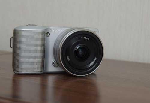 Фотоаппарат Sony nex 3 с светосильным объективом