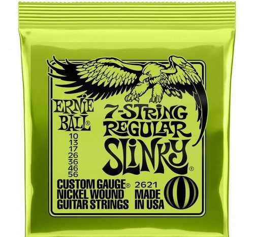 Ernie Ball 2621 струны для 7-струнной электрогитар