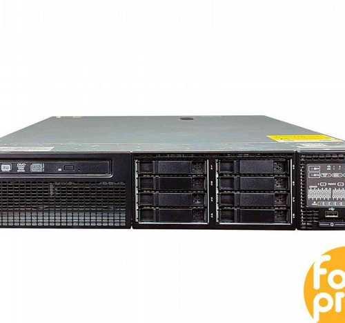 Сервер HP DL380p Gen8 8SFF 2xE5-2680 128GB, SATA