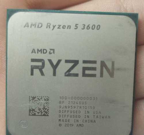 Процессор ryzen 5 3600