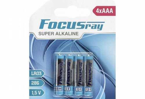 Батарейки Focusray Super Alkaline LR03/BL4
