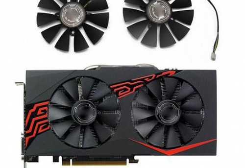 Охлаждение для видеокарты RX580 RX470 RX570 RX480