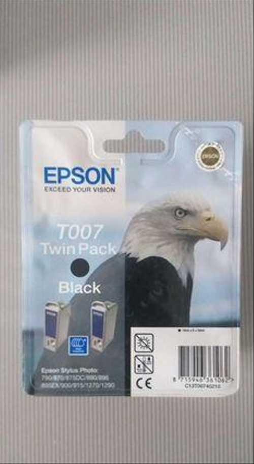 Картридж струйный epson T007 black