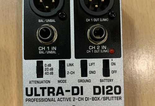 Direct box Behringer di20