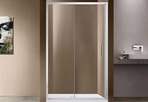Душевая дверь Garda VDS-1G115CL, 1150, хром, стек