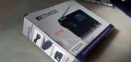 Радиоприемник Retekess V115 FM/AM/SW MP3 REC новый