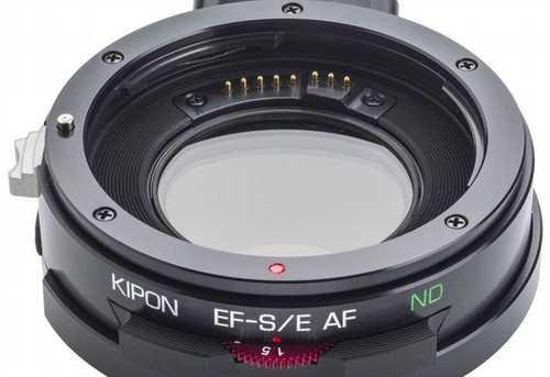 Переходное кольцо Kipon Canon EF-Sony E с AF и ND