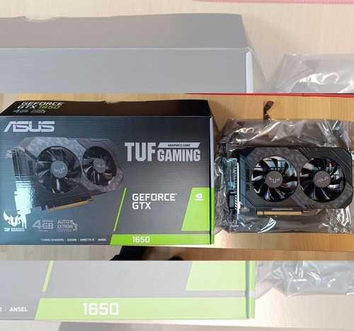 Видеокарта Geforce gtx 1650 TUF Gaming